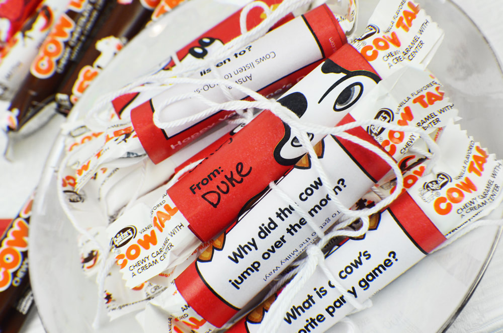Valentine's Day Printable Cards | Goetze's Candy Caramel Creams and Cow ...